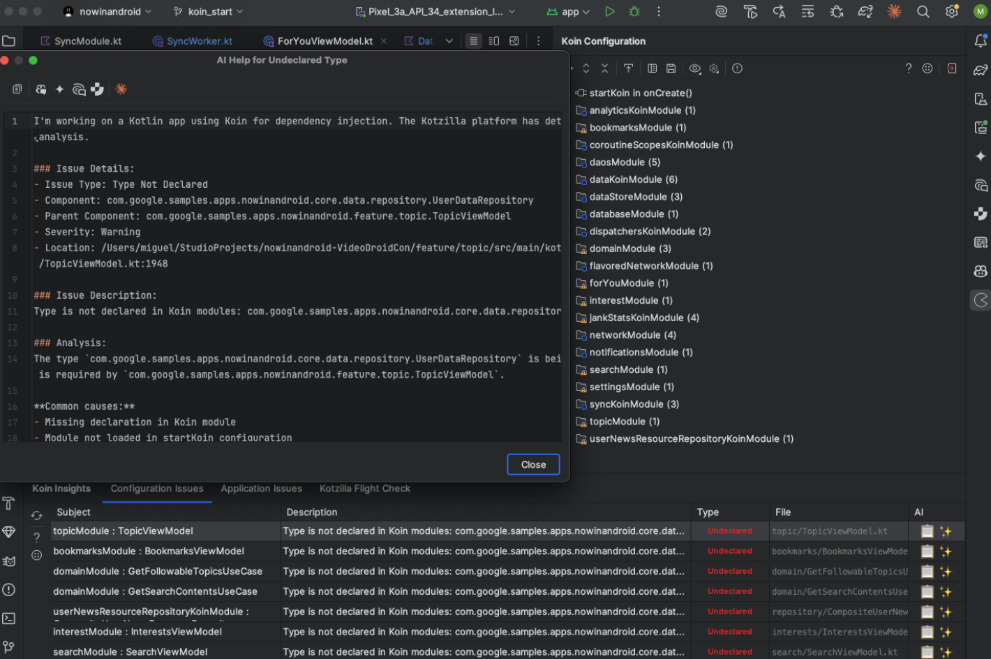 Koin IDE Plugin 1.4.0: AI-Powered Dependency Injection Debugging for Android and Kotlin Development